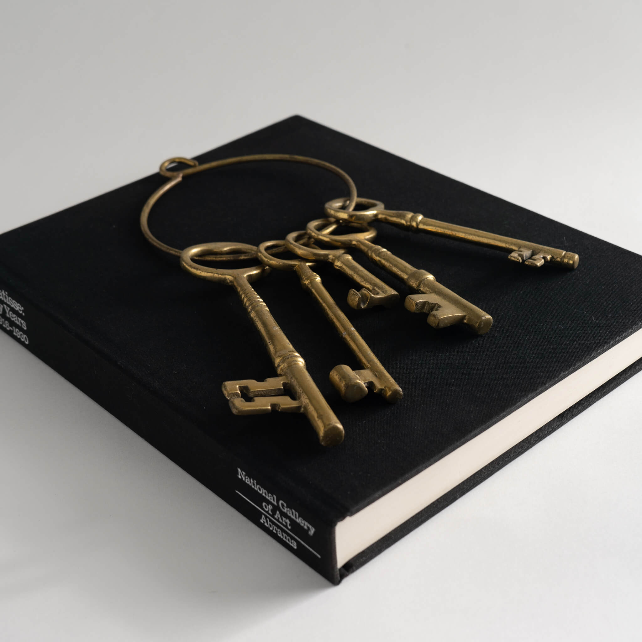 Vintage Large Brass Keys on Hoop Ring – The Vintage Advisor